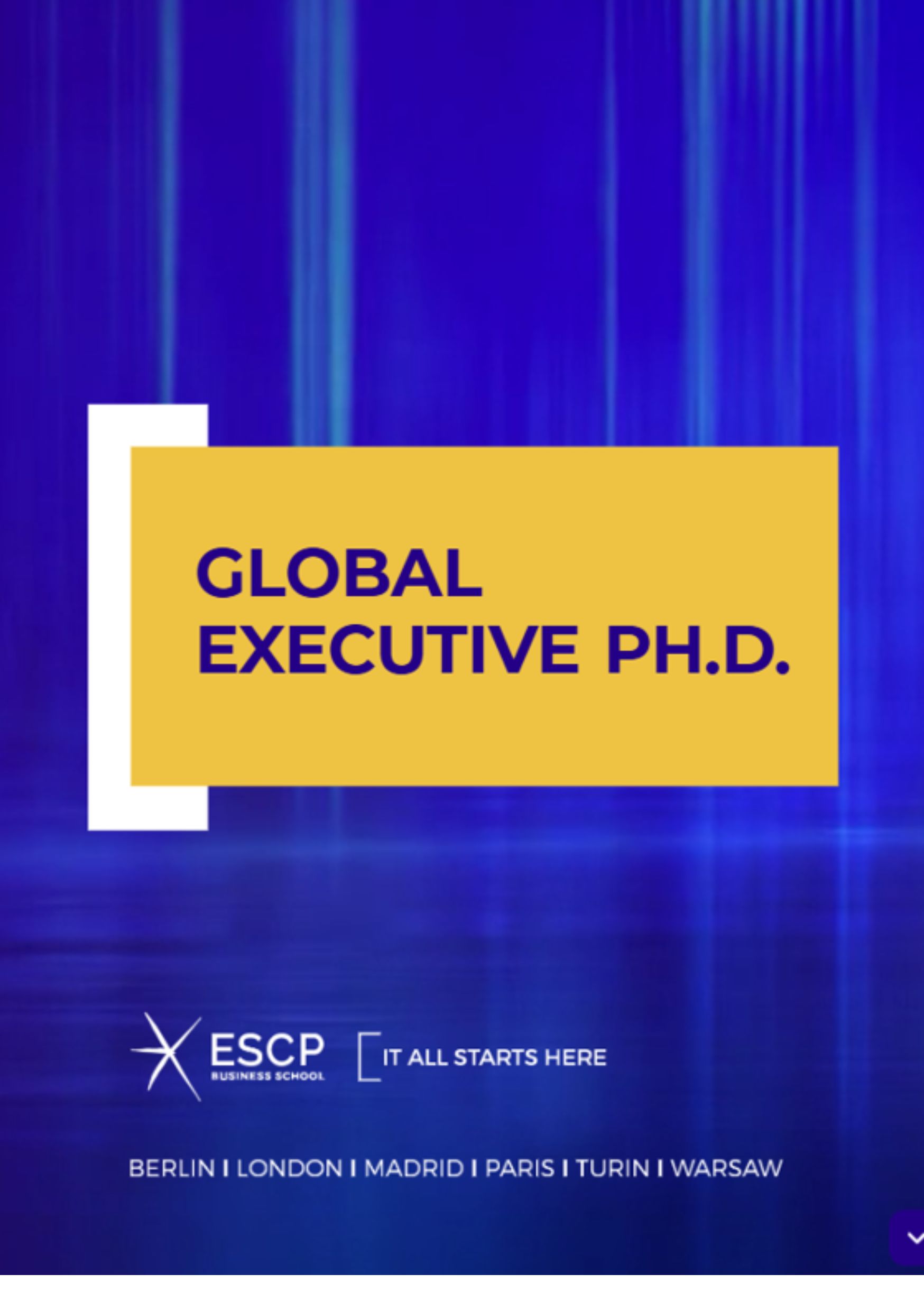 escp executive mba