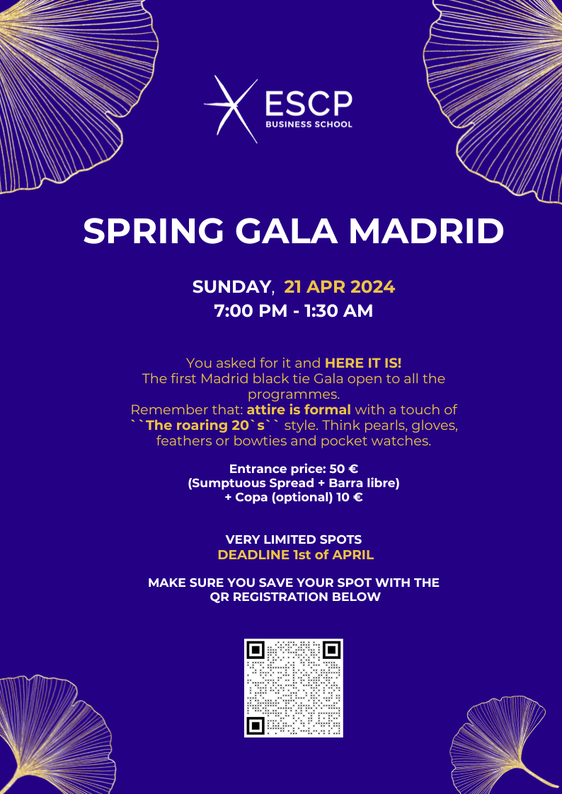 Spring Gala Madrid | ESCP Business School