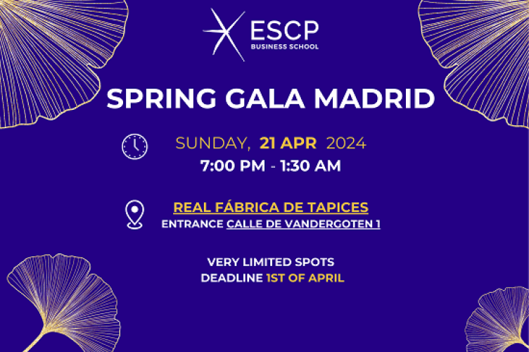 Spring Gala Madrid | ESCP Business School