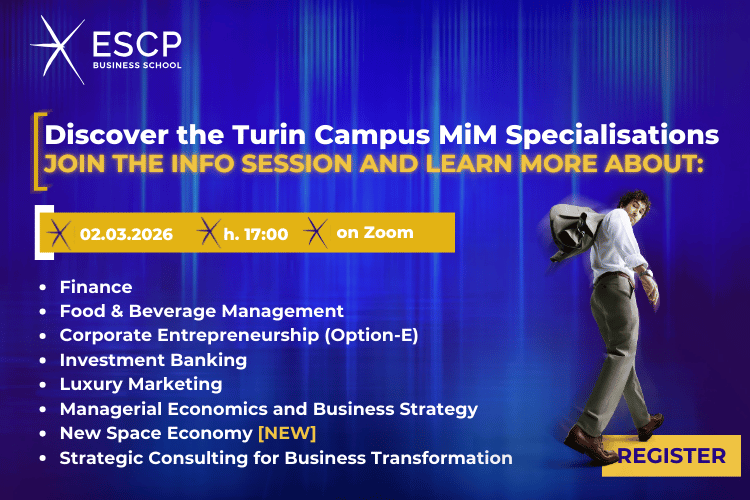 Discover the MiM Specialisations of Turin Campus